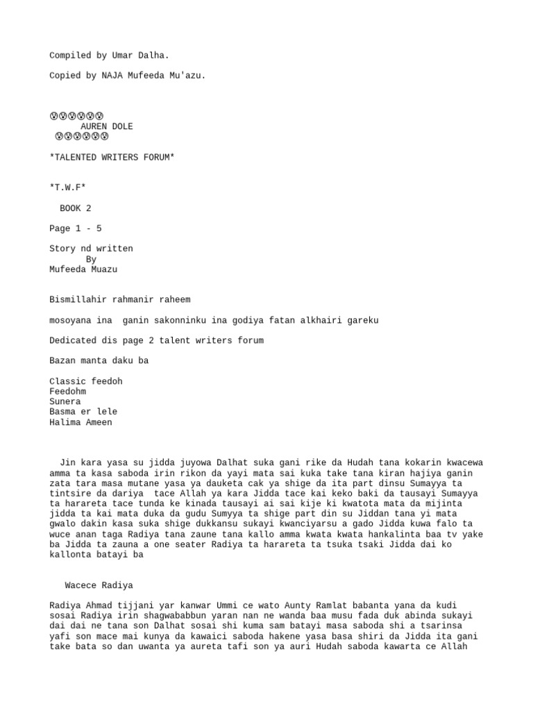 Auren Dole Book 2..complete | PDF