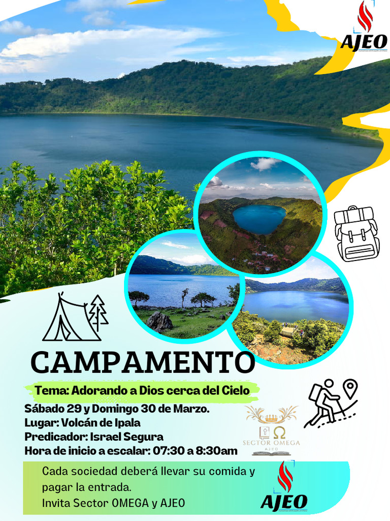 Flyer Volante Vertical para Agencia de Viajes Moderno Amarillo y Azul ...