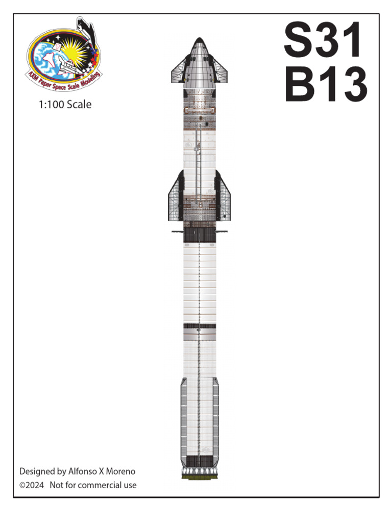 S31 B13 Launch Config AXM 1 (2) | PDF | Elon Musk | Rocketry