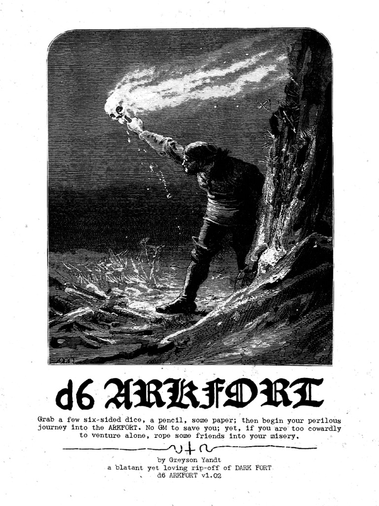 Dark Fort: A Solo RPG Adventure | PDF