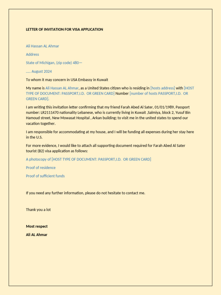 Letter of Invitation | PDF