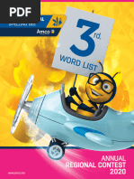Grade 3 - Spelling Bee Word List | PDF