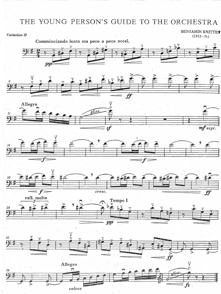 Britten - Young Person's Guide | PDF