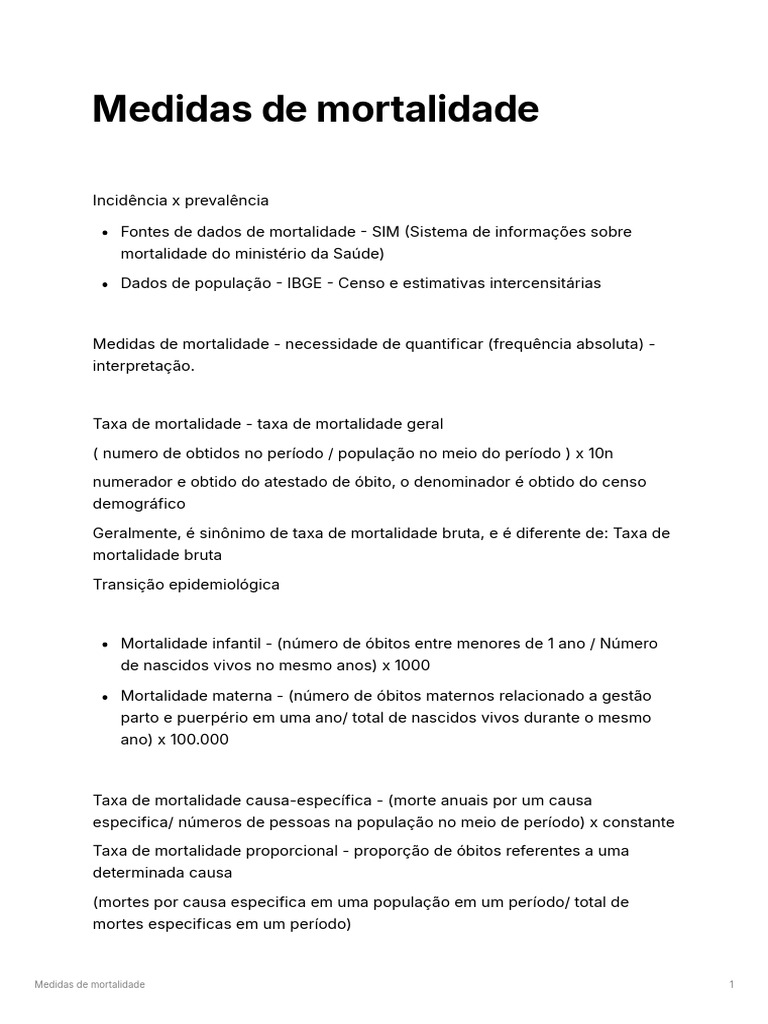 98ac7dea 14c5 4331 b485 220acb8e4d75 Medidas de Mortalidade | PDF ...