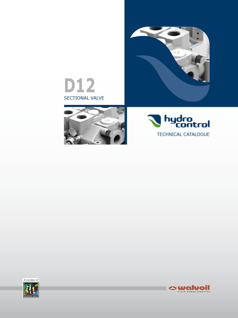 Sectional Valve: 1 Edition D12.05 | PDF | Valve | Actuator