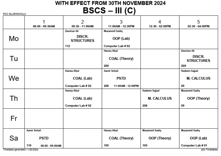 BSCS 3 C | PDF
