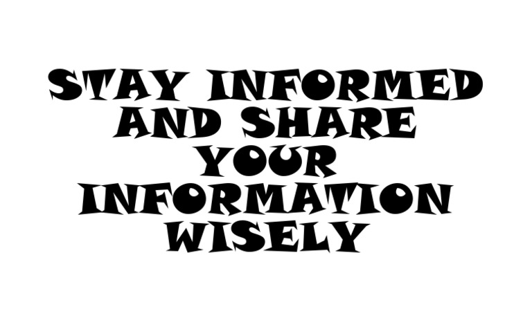 Stay Informed | PDF