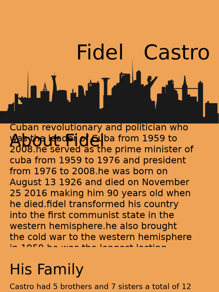 Fidel Castro | PDF