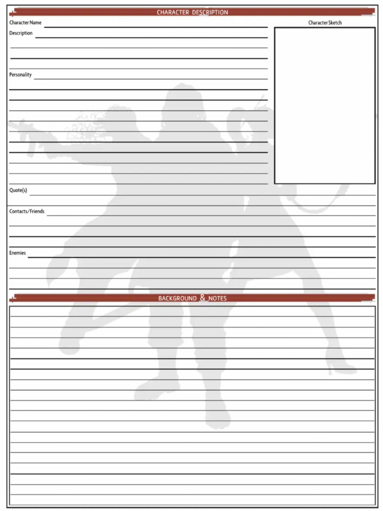 DC20 Character Sheet 1 | PDF
