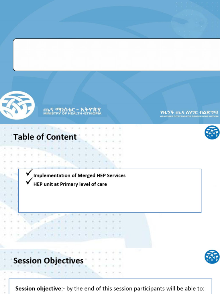 Merged HEP and HEP Unit - PHC - Level | PDF | Health Care | Social Programs