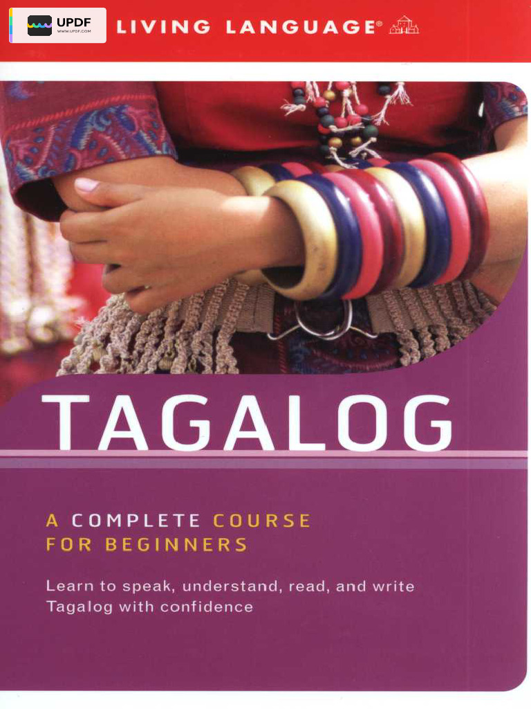 Tagalog, Living Language (De Valerio) | PDF