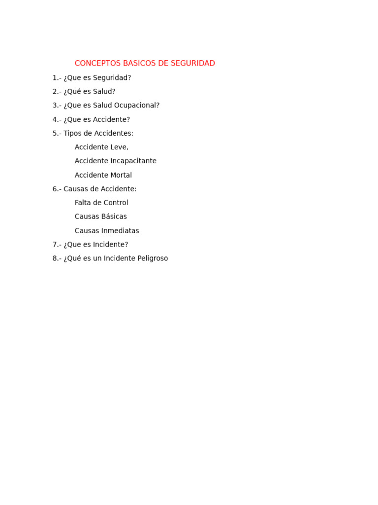 Conceptos Basicos de Seguridad-2 | PDF