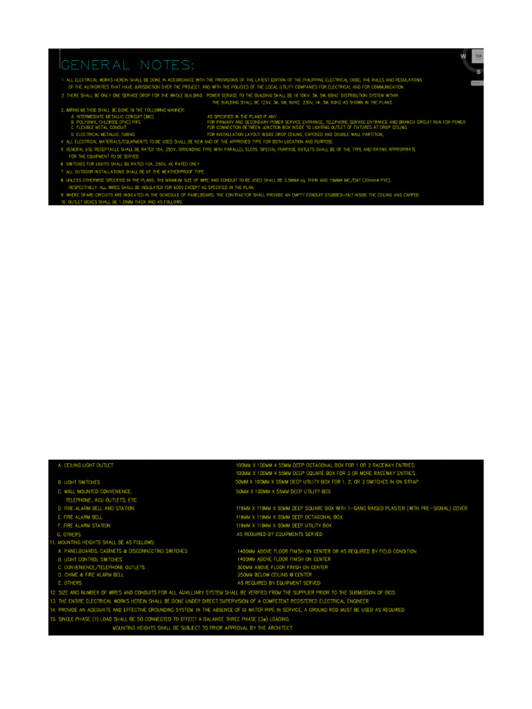 General Notes | PDF