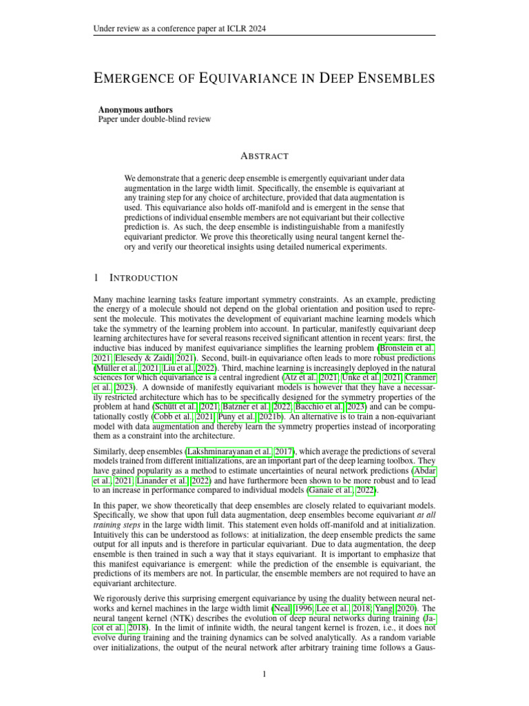 7253_Emergence_of_Equivariance | PDF | Representation Theory | Group (Mathematics)