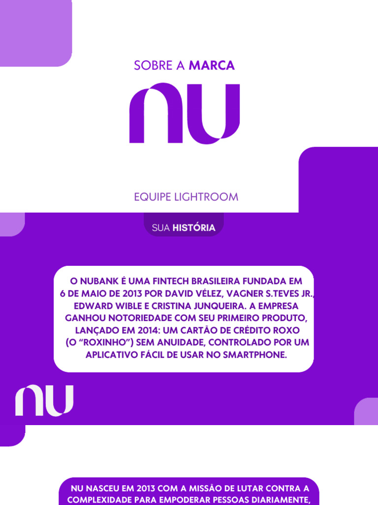 Apresentação Nubank 3 | PDF | Aplicativo para celular