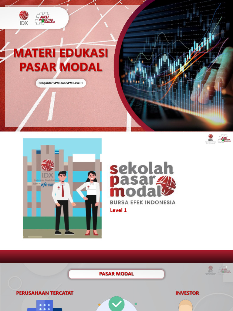 Materi Edukasi Pasar Modal - SPM Level 1 | PDF
