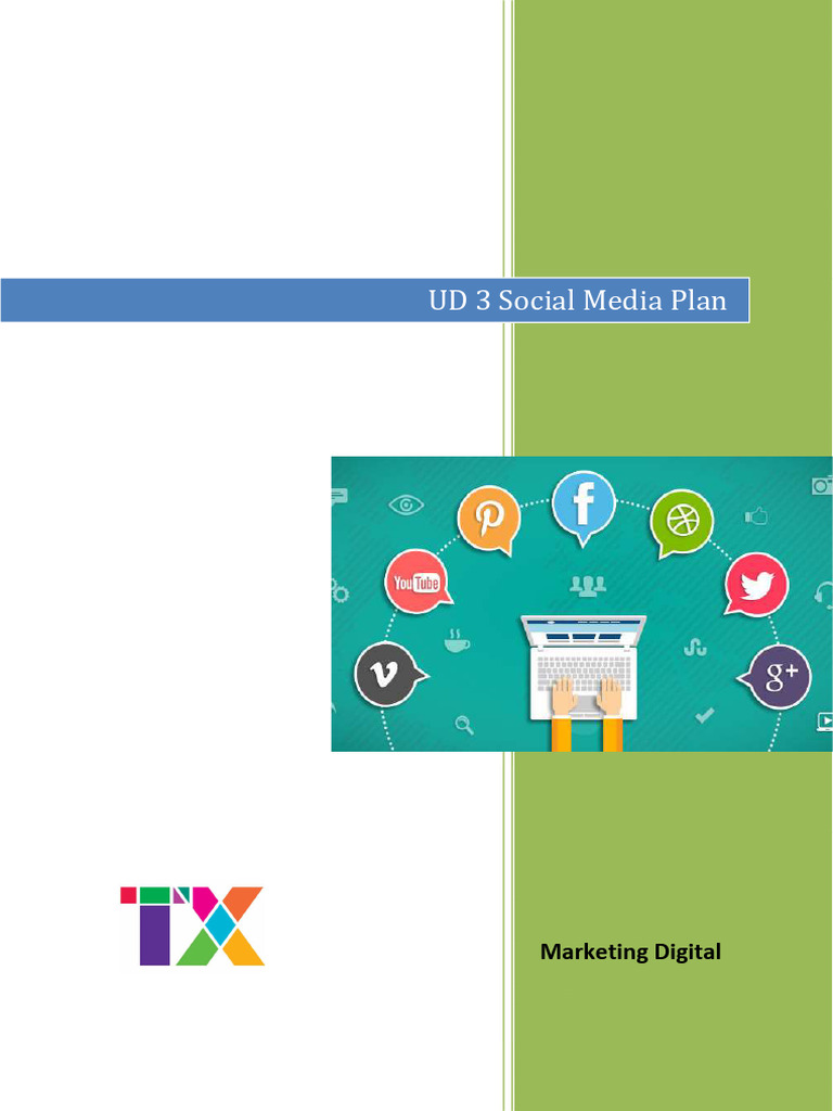 UD 3 Social Media Plan | PDF | Publicidad digital | Marketing