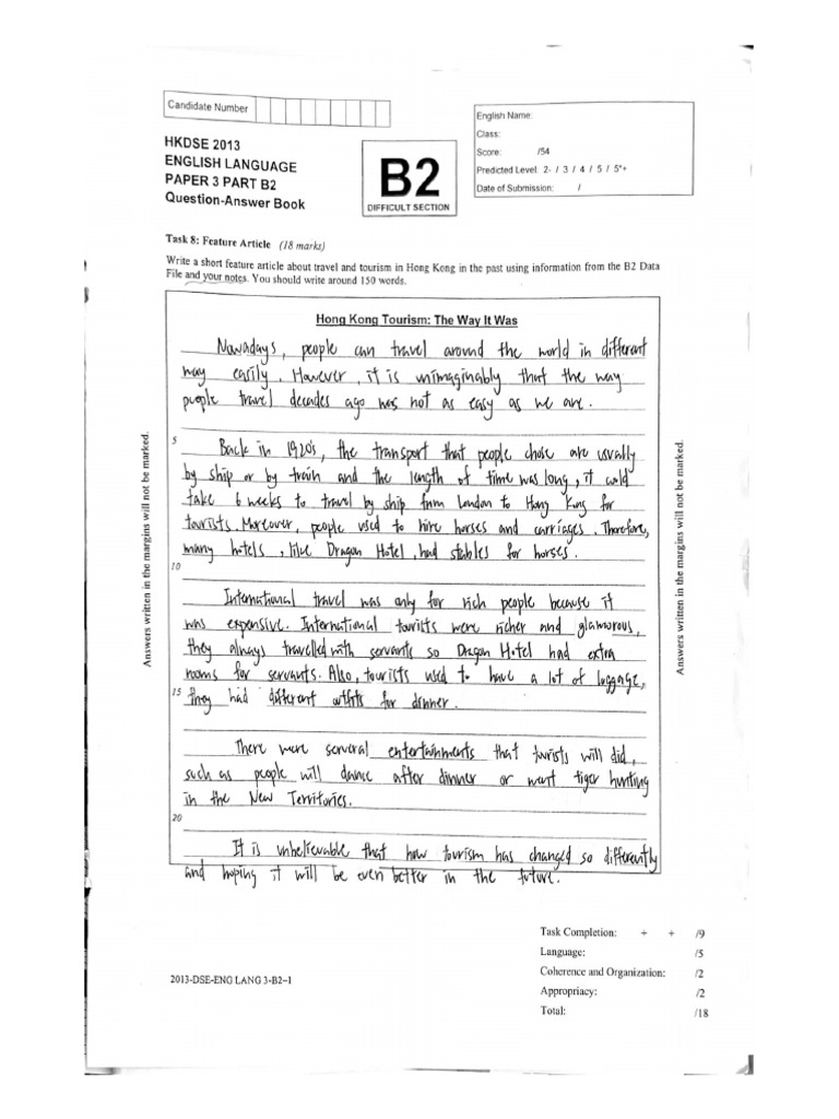 2013 Paper 3 | PDF