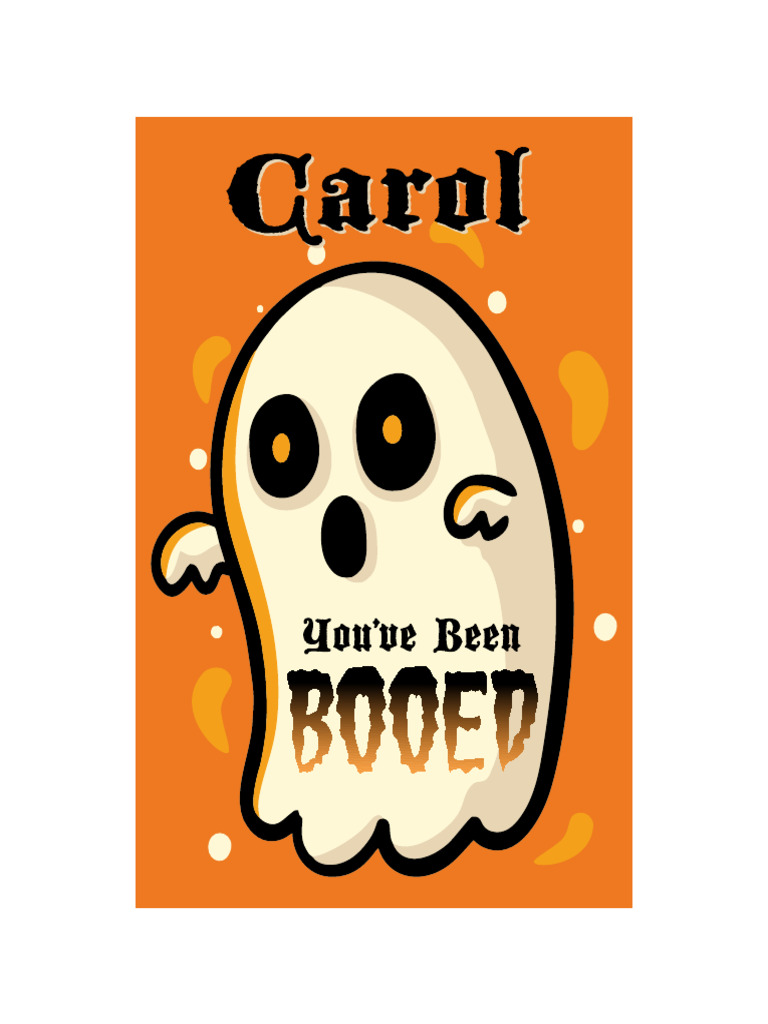 Boo Card | PDF