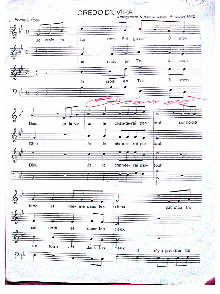 Credo D'uvira-1 | PDF