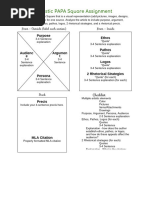 AP Lang Argument Thesis Guide | PDF | Argument | Linguistics
