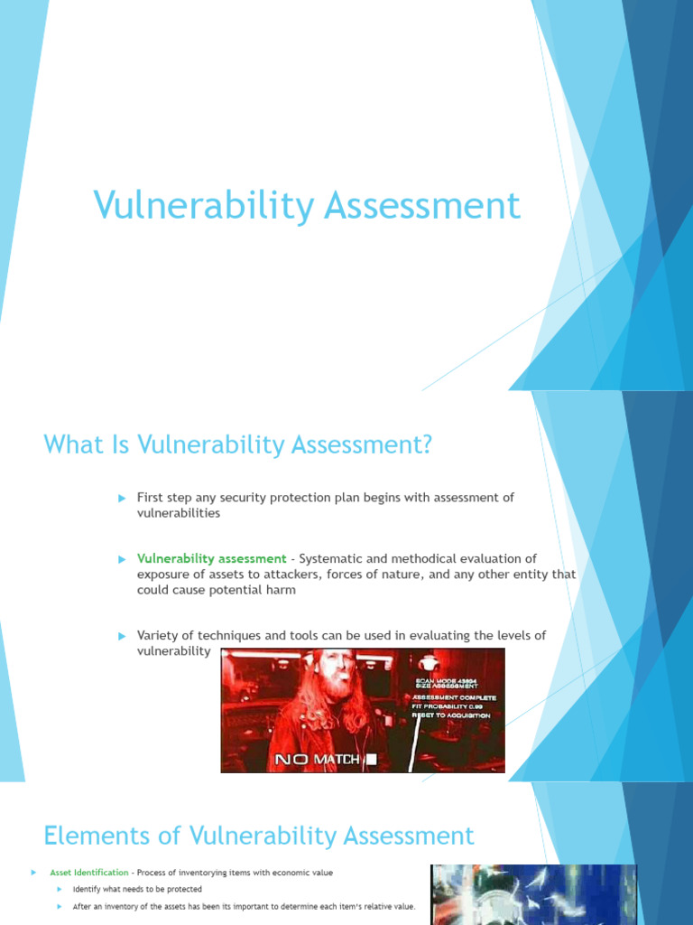 Comprehensive Guide to Vulnerability Assessment | PDF | Vulnerability (Computing) | Computer ...