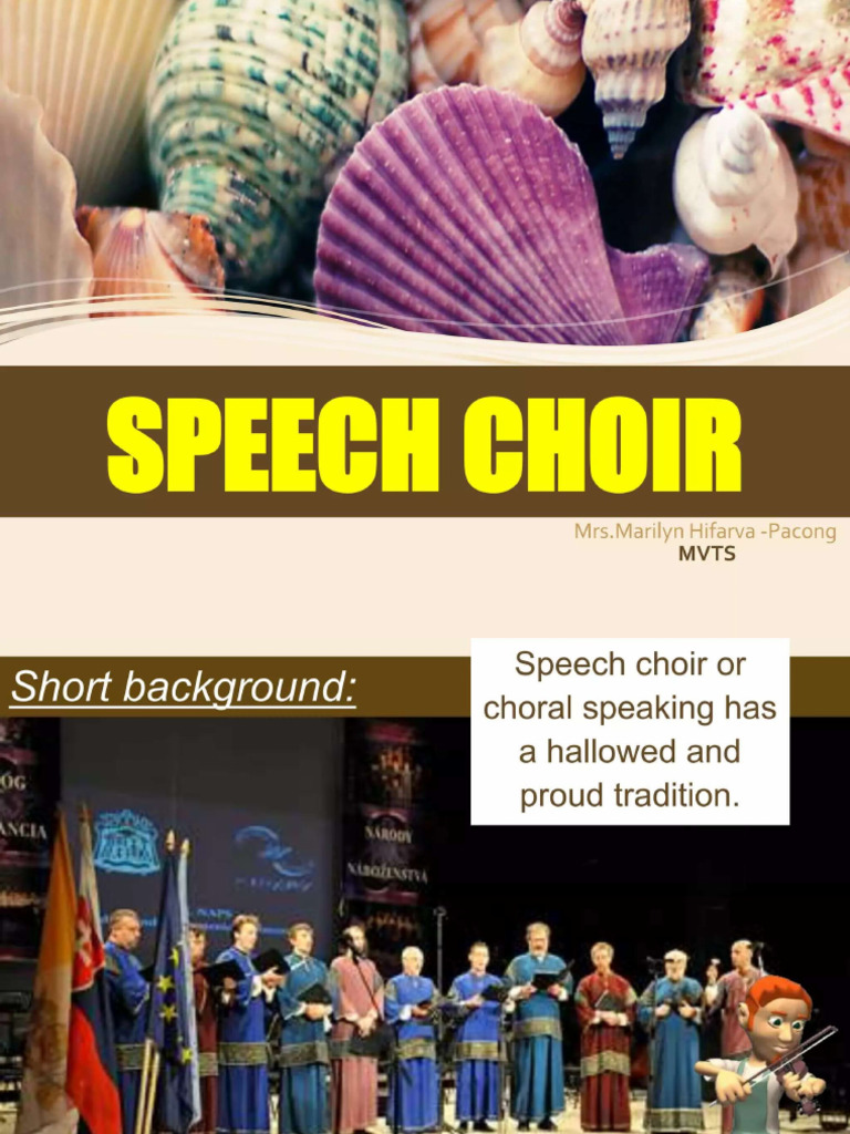 Elements of Speech Choir | PDF