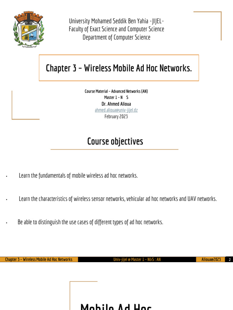 Course_Meterials_AN_M1_NS_Chapter_3_Mobile_AdHoc_Networks | PDF | Wireless Ad Hoc Network ...
