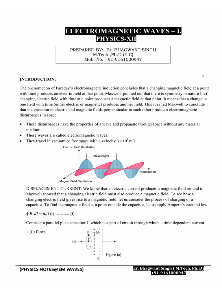 Em Waves - Part 1 | PDF