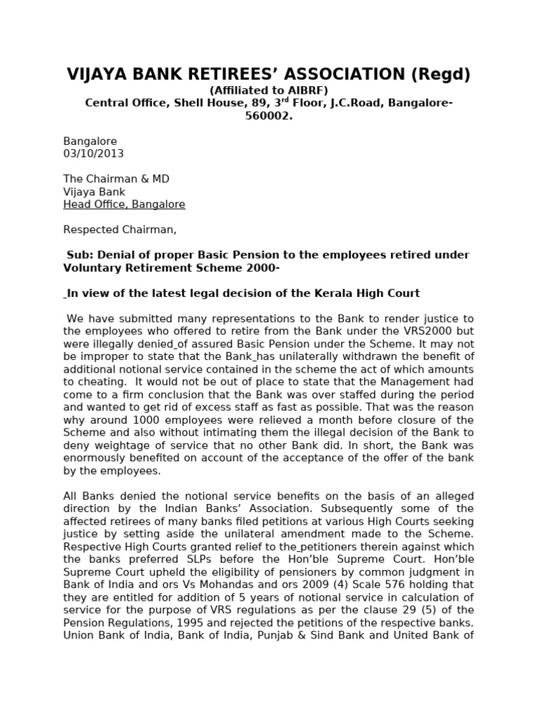 Denial of basic pension | PDF | Supreme Court Of The United States ...