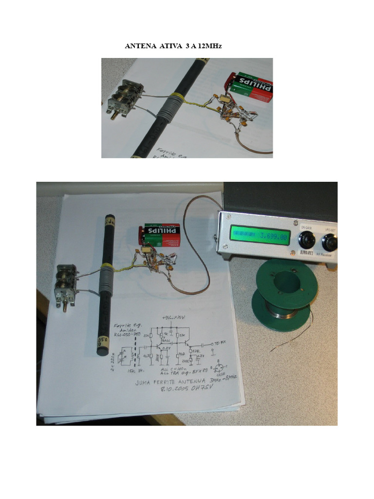 Antena Ativa 3 A 12 MHZ | PDF