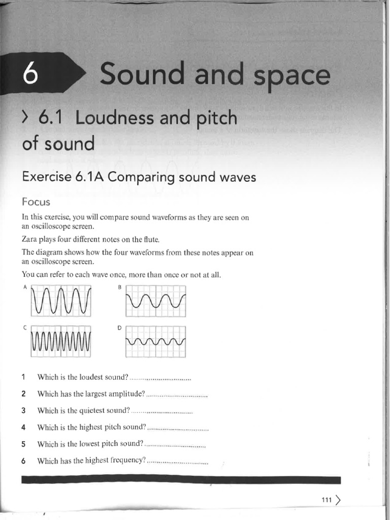 Physics Sound WorkBook | PDF