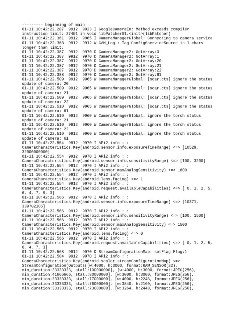 Logcat 1736610142203 | PDF | System Software | Computer Architecture