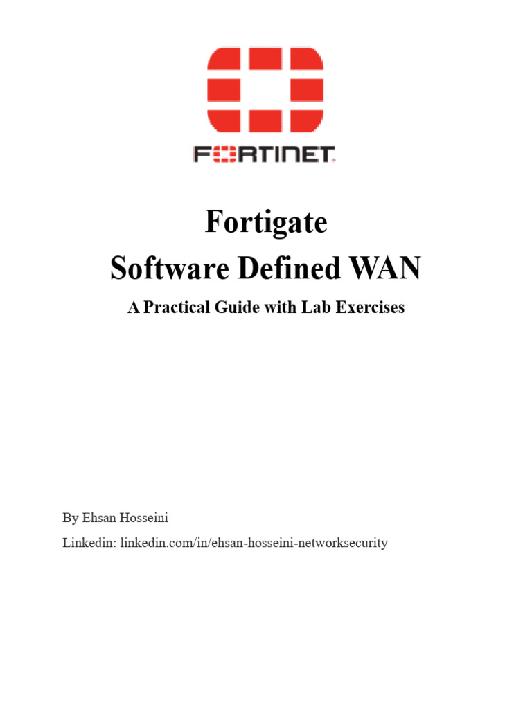 Fortigate SD WAN | PDF | Computer Network | Router (Computing)
