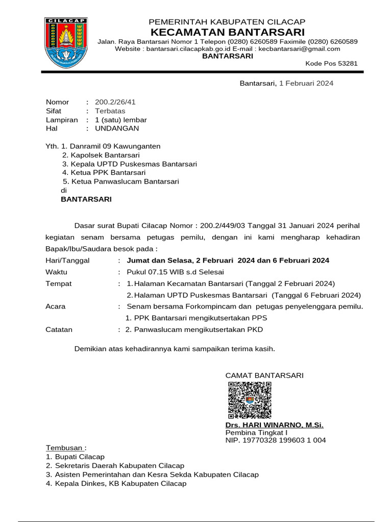 Undangan Senam Bersama | PDF