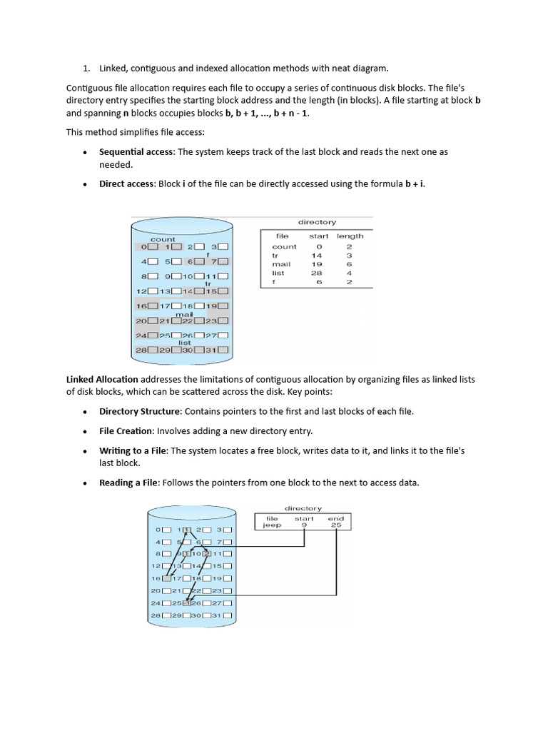 MOD 5 QB SOLN | PDF | Computer File | File System