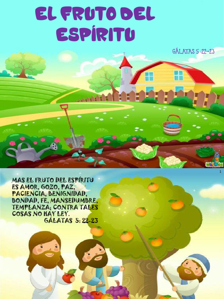 Fruto del Espíritu: Guía Infantil | PDF | Amor | Teología