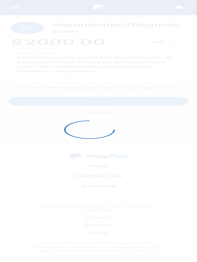 PayPal Make A Payment Preview | PDF