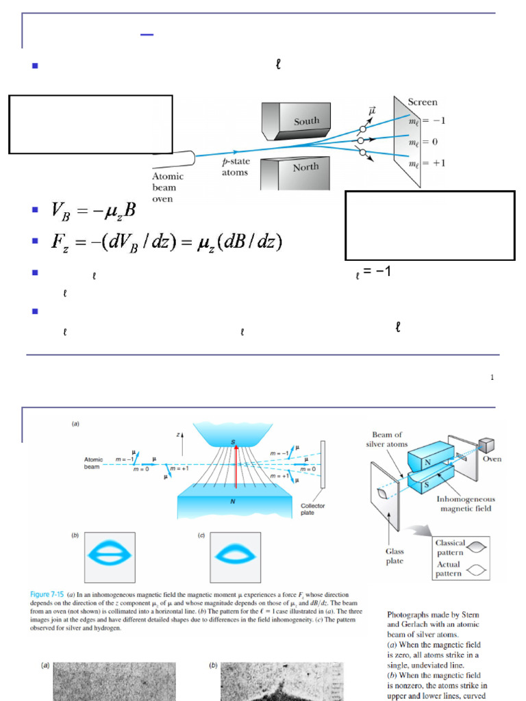 Chapter 3 Phys 435(1) | PDF | Spin (Physics) | Electron
