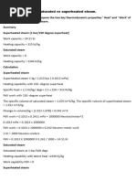 Saturated Steam Properties by Pressure | PDF | Steam | Evaporation