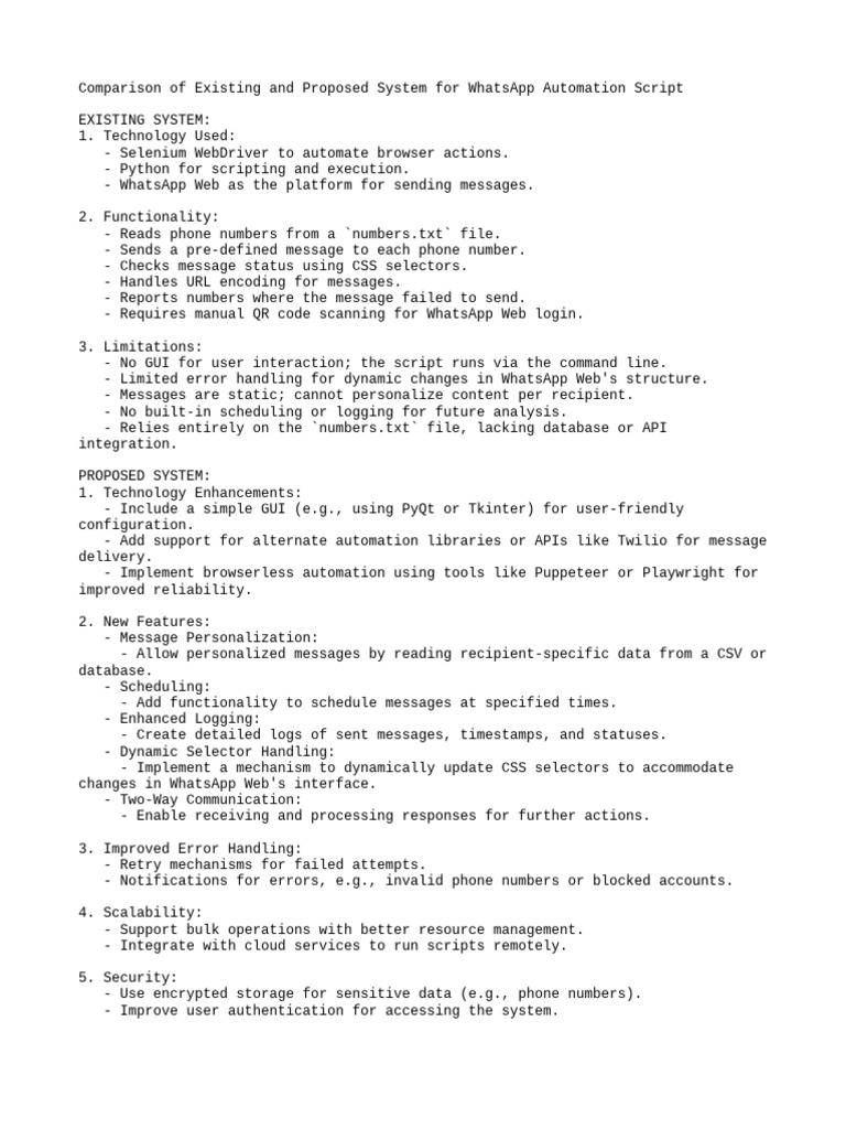 Existing and Proposed System | PDF