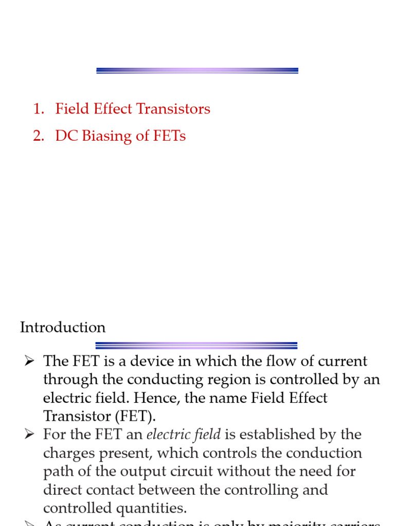 ECE 321-Week 6 | PDF | Field Effect Transistor | Mosfet