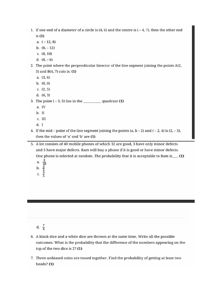 Exam Paper | PDF