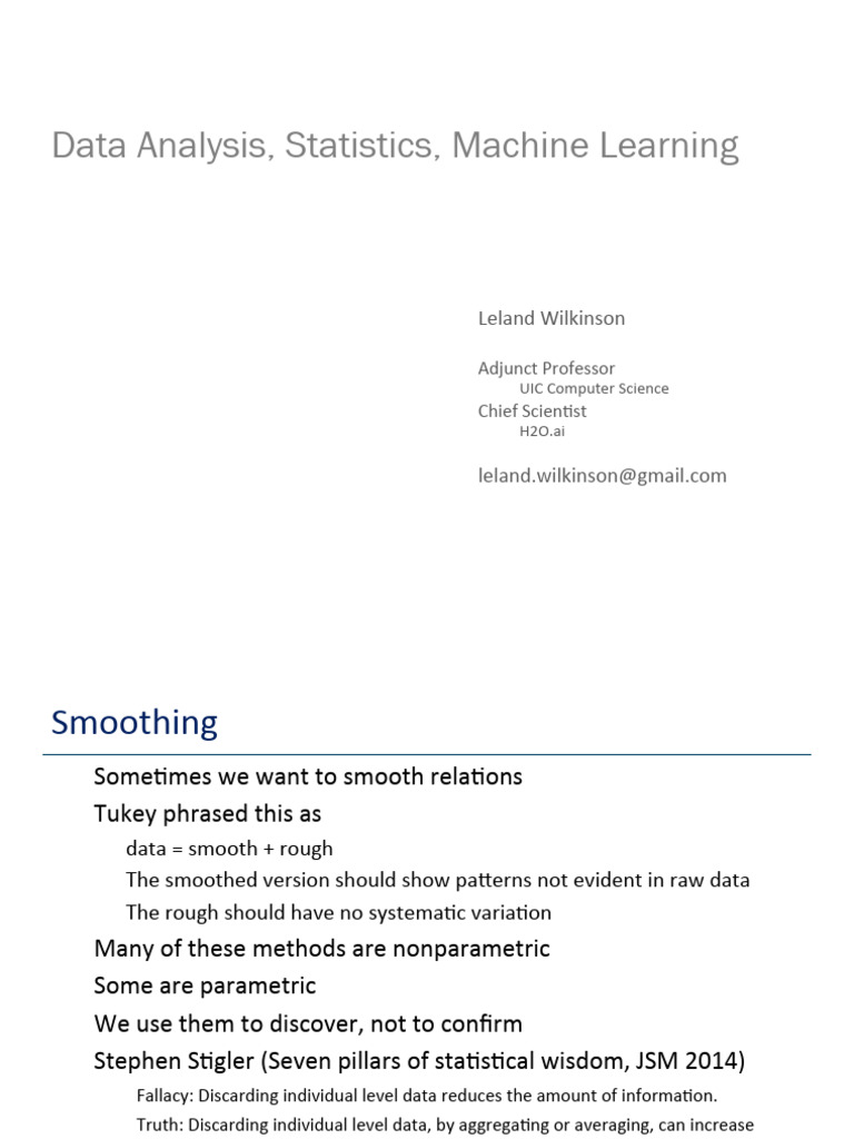 Session 09 (Smoothing) | PDF | Applied Mathematics