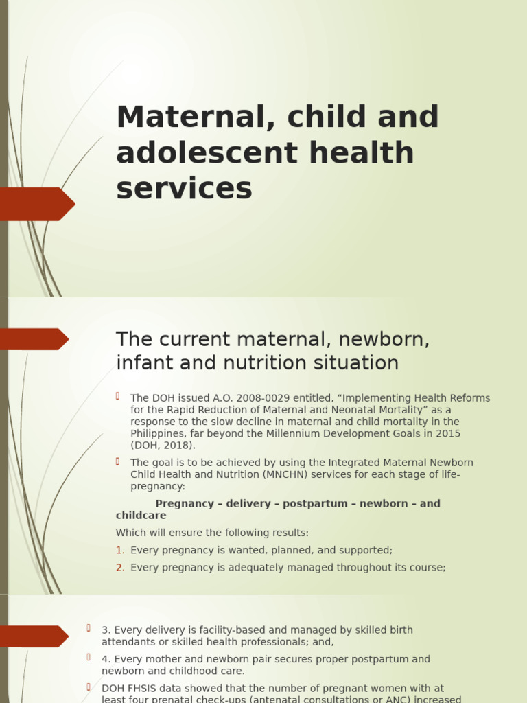 CHN | PDF | Maternal Health | Childbirth