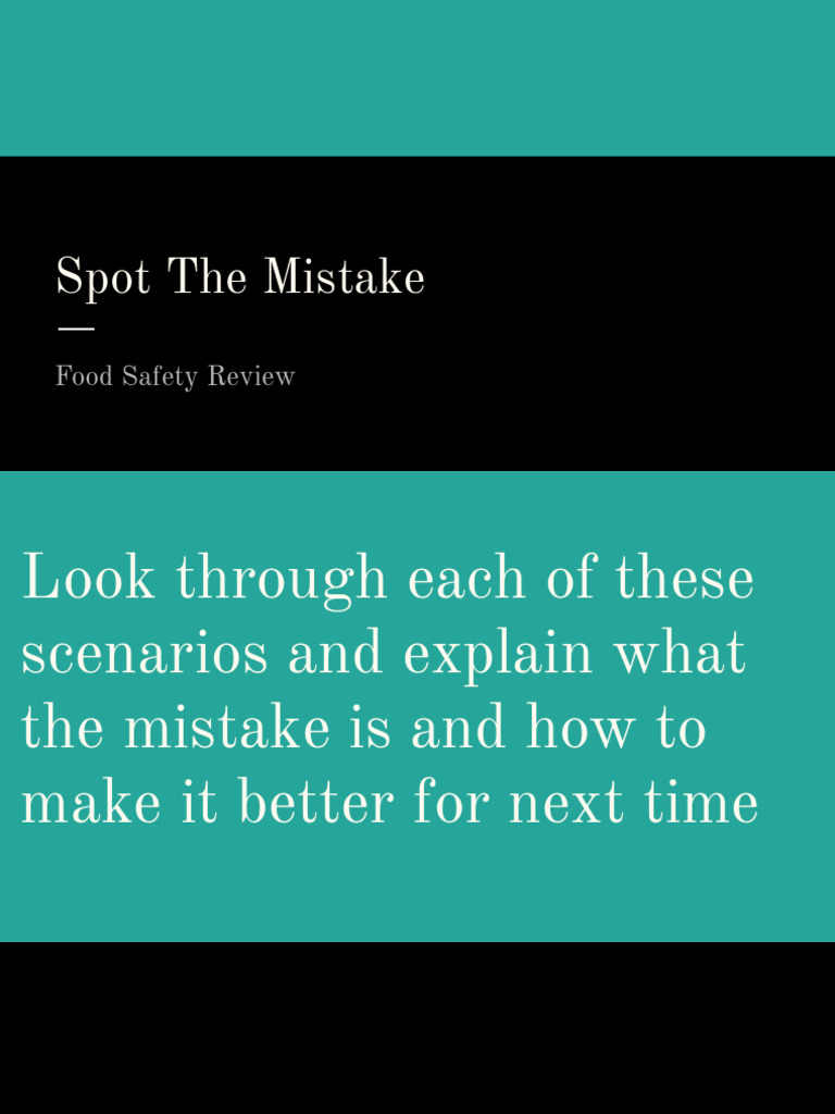 Copy of Servsafe Review | PDF