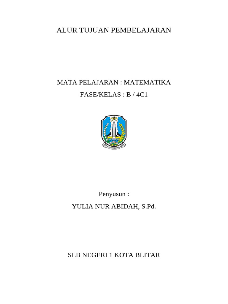 ATP MTK KELAS 4 NEW A4 Fix | PDF