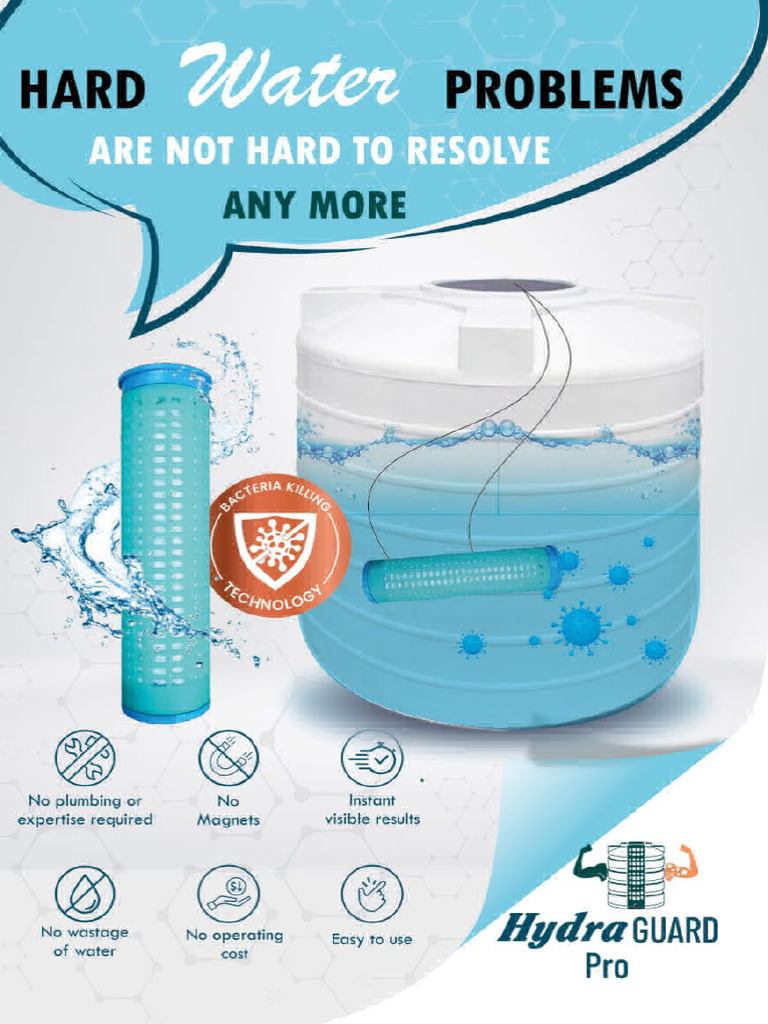 Hydra Guard Pro Brochure | PDF | Water | Materials