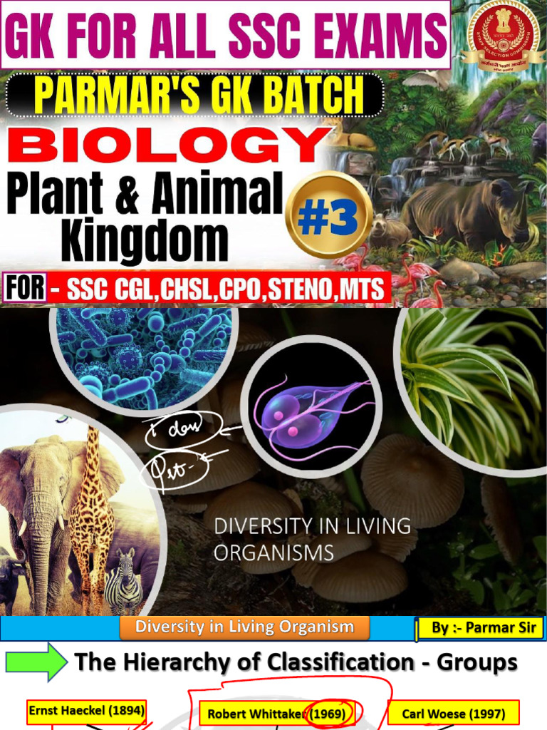5 - Lecture - 3 - Plant - & - Animal - Kingdom - Class - PPT | PDF ...