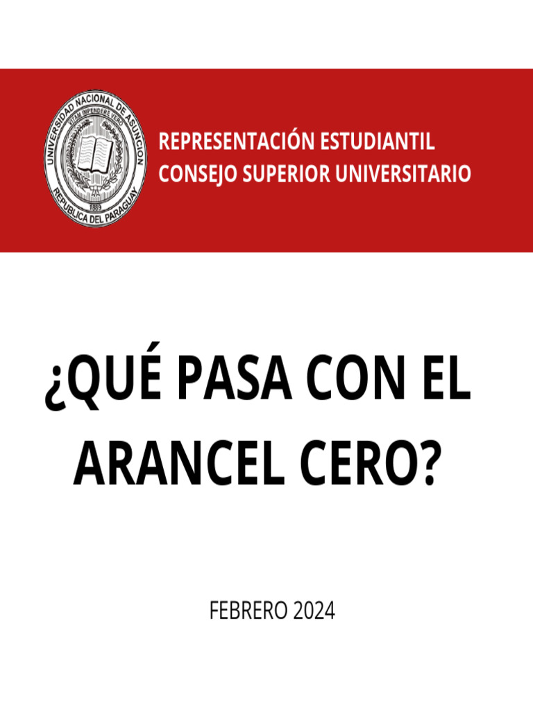 Financiamiento del Arancel Cero 2024 | PDF | Presupuesto | Gobierno